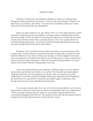 Ict - assignment 1 - What is the relevance of ICT in your chosen course ...