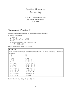 1Regular Expressions Key - Practice: Regular Expressions Answer Key ...