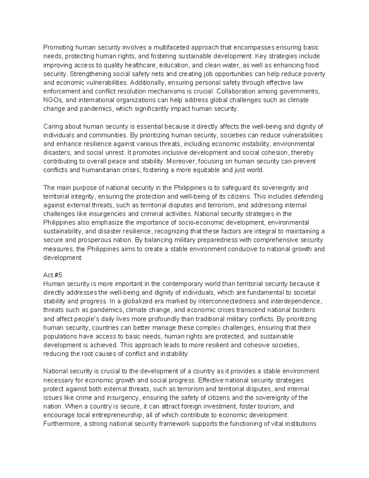 Untitled-document - Summary Bachelor of Secondary Education - Promoting ...