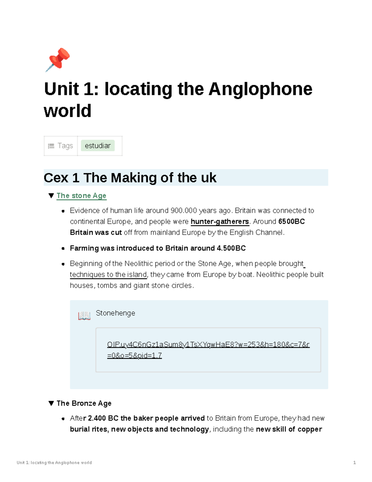 Unit 1 locating the Anglophone world 18fb4952a43f420a9e37e87659 f6fe10 ...
