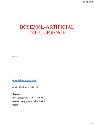 01 Introduction to Artificial Intelligence - _RC Chakraborty, myreaders ...