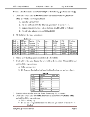 IP-I assignment - Basic programming - Computing collage, IT summer program Total Mark: 15% ...