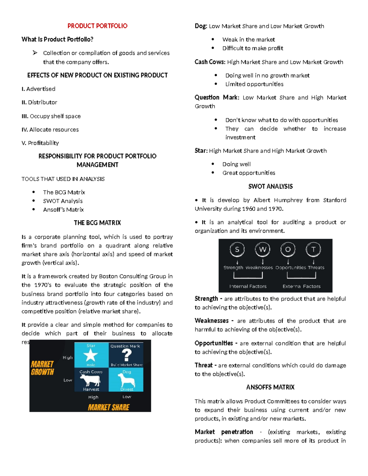 Chapter 6 Product Portfolio PRODUCT PORTFOLIO What Is Product chapter-6-product-portfolio-product-portfolio-what-is-product