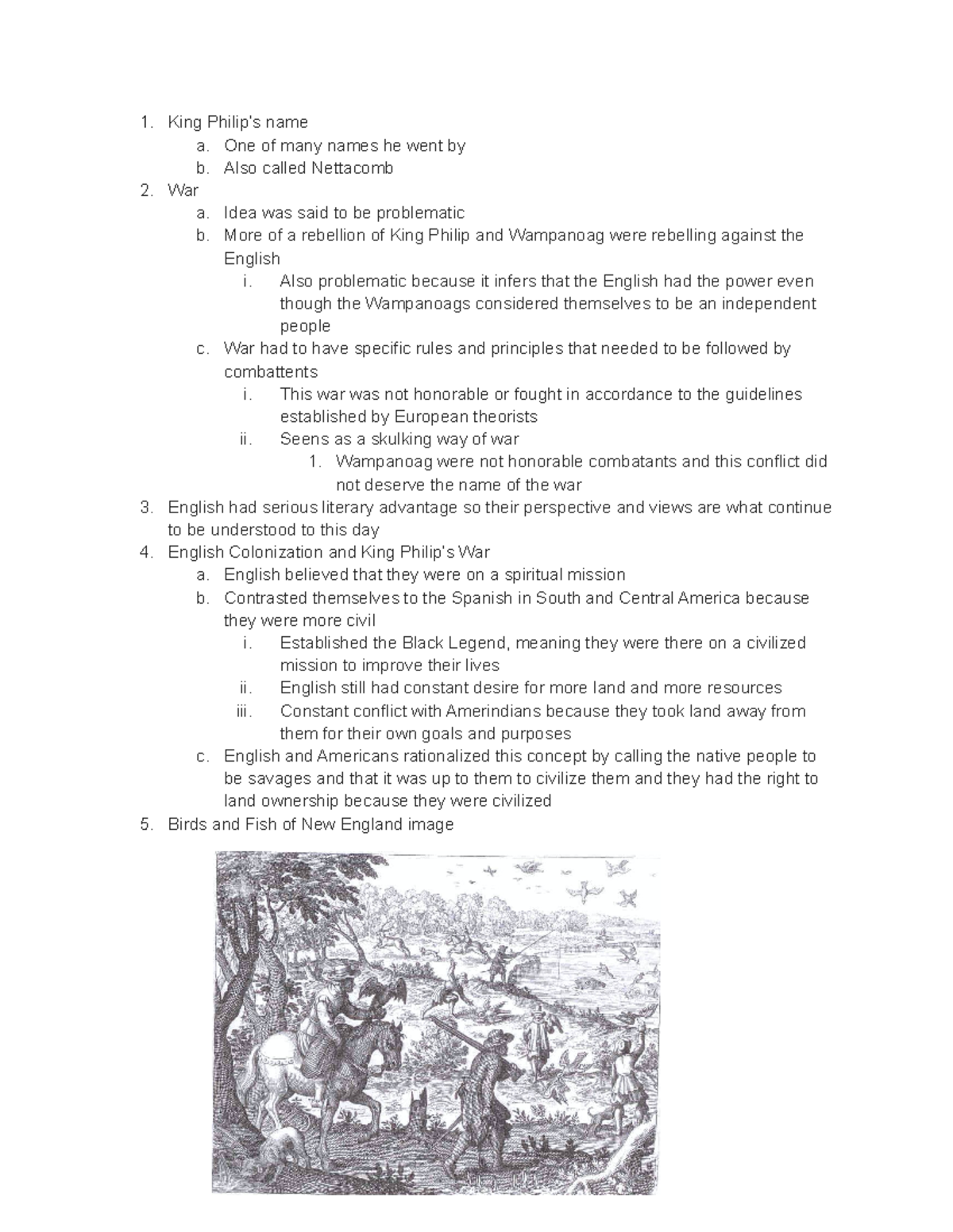 Name of War Class Discussion - King Philip’s name a. One of many names ...