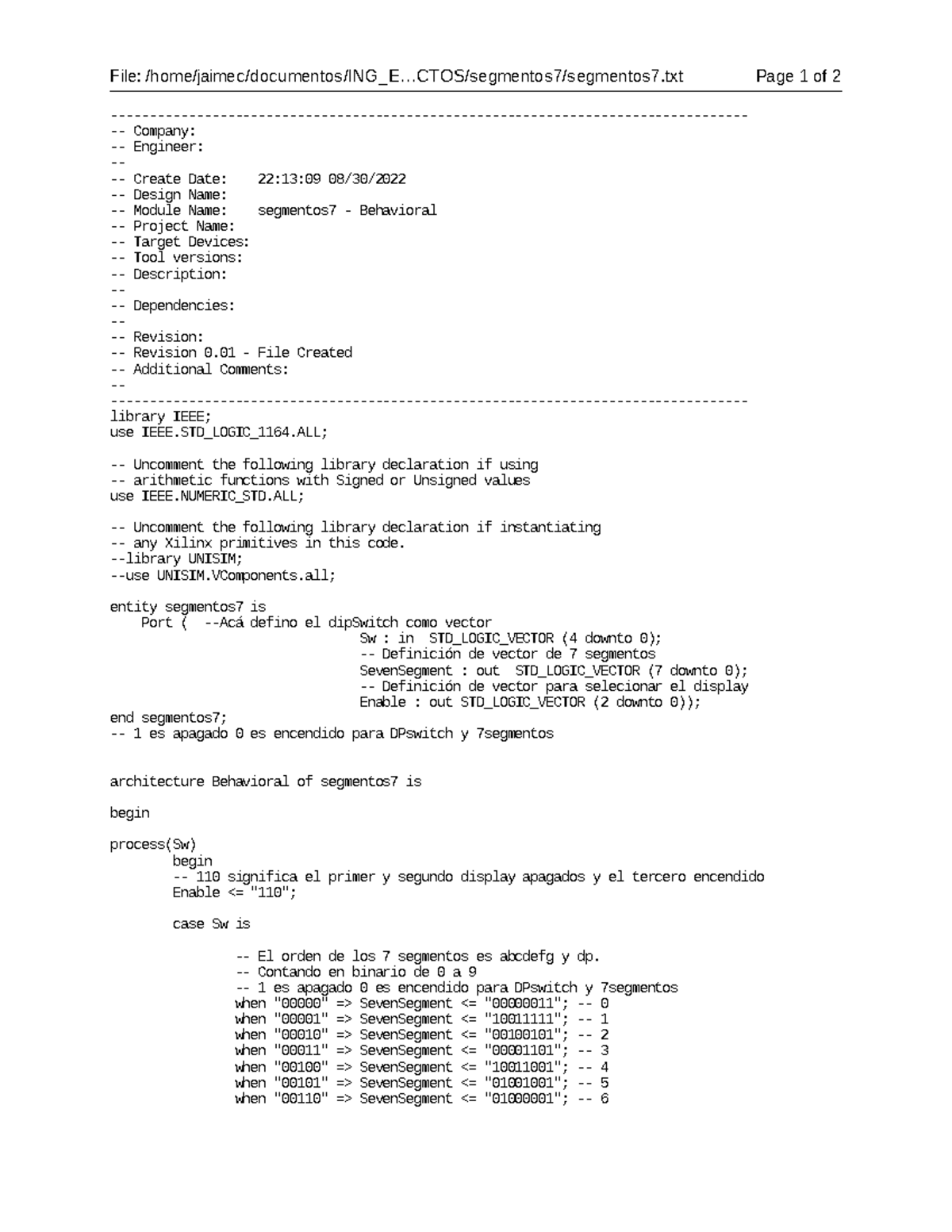 Segmentos 7 - File: /home/jaimec/documentos/ING_E...CTOS/segmentos7 ...