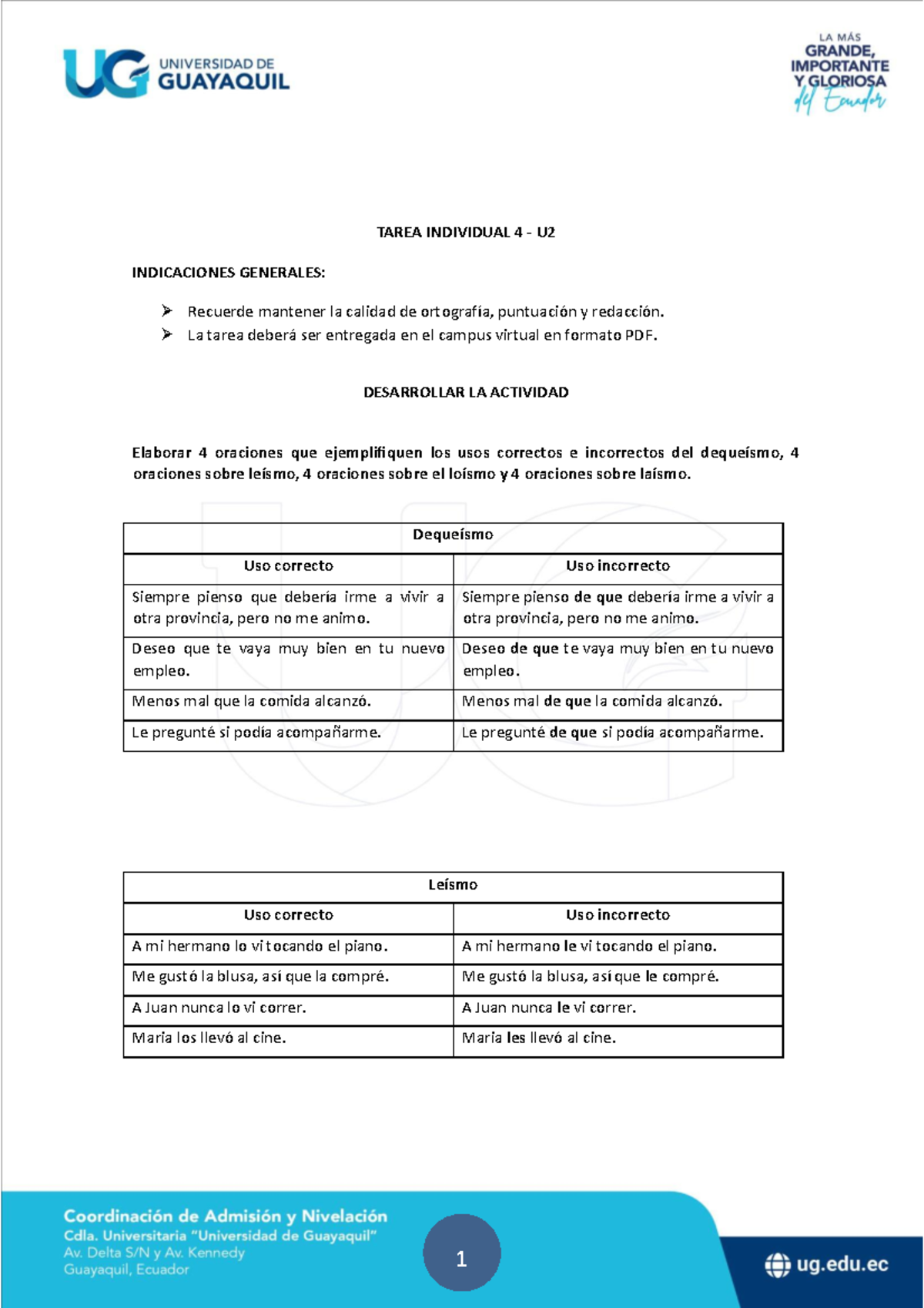 Usos Incorrectos Logo