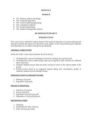 Visual programming - NOTES FOR DIPLOMA N ICT MODULE 2 - Information ...