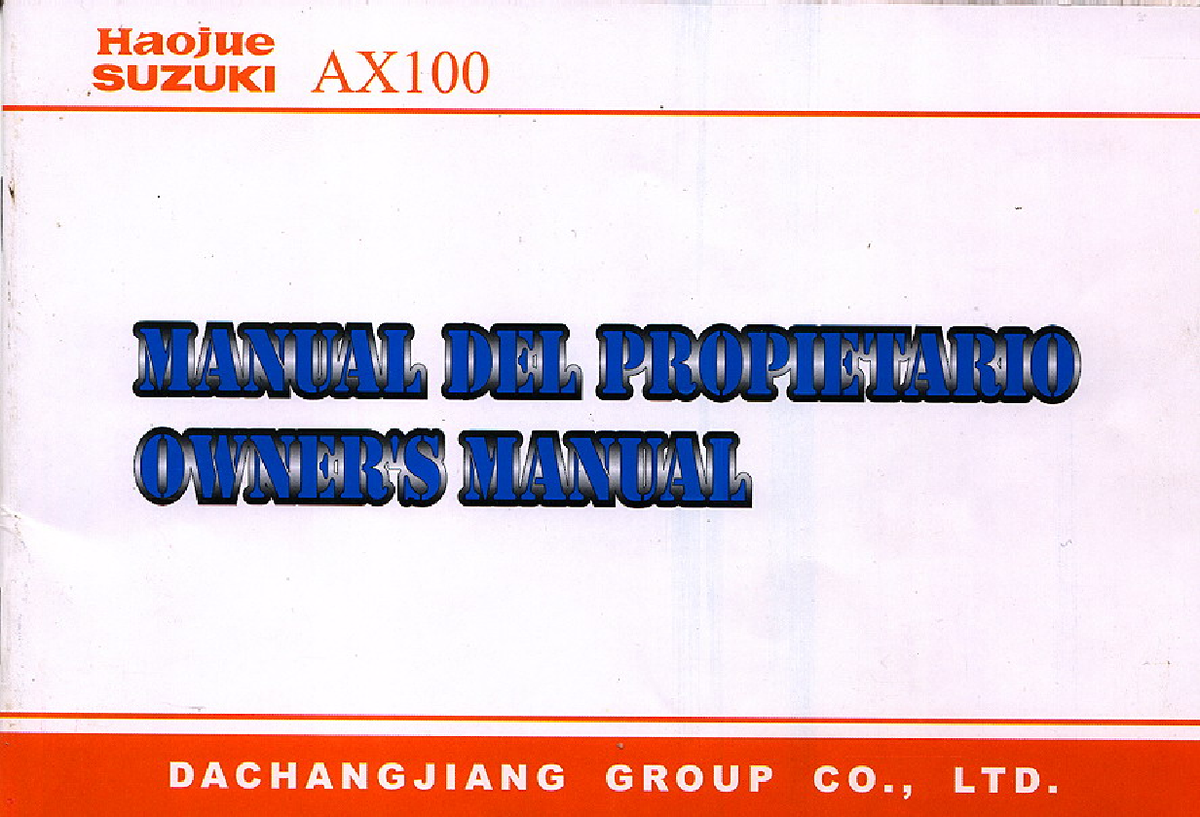 Manual-propietario-suzuki-ax-100 - Normatividad para el diseño ...