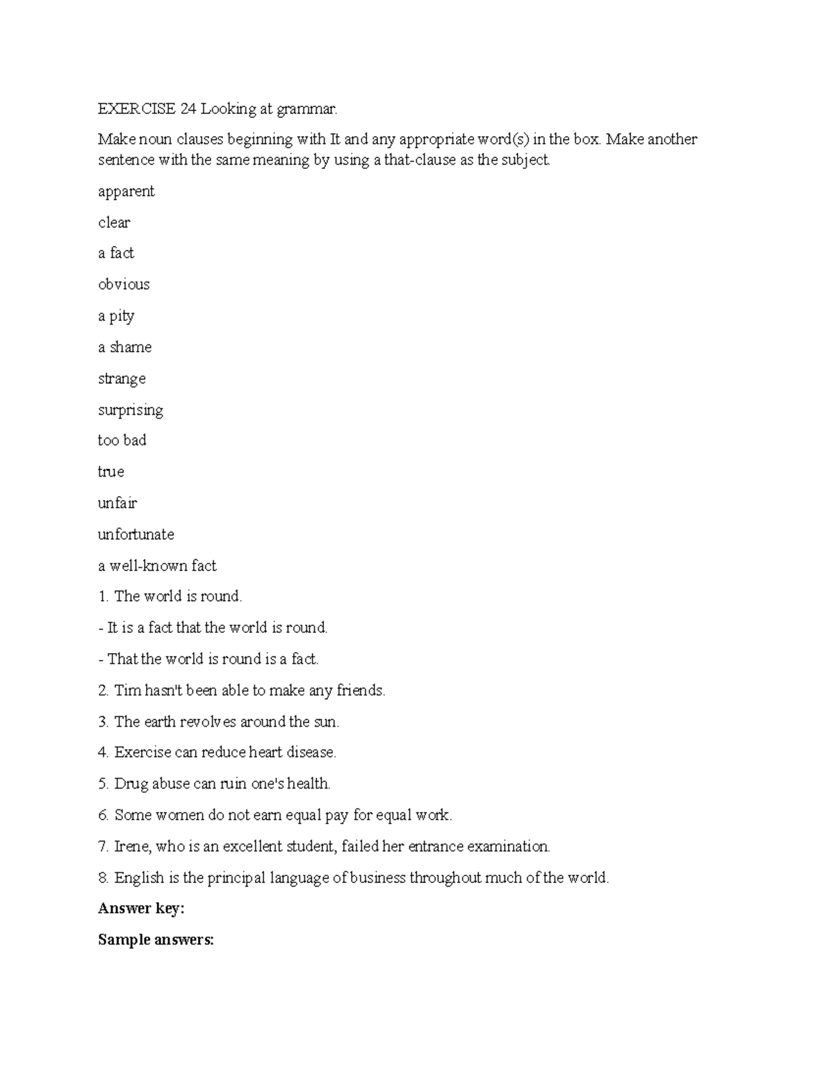 Chapter 12 Exercise 24, Exercise 25, Exercise 26, Exercise 27 and ...