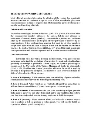 MAC 242 Critical AND Review Writing - MAC242: CRITICAL AND REVIEW ...