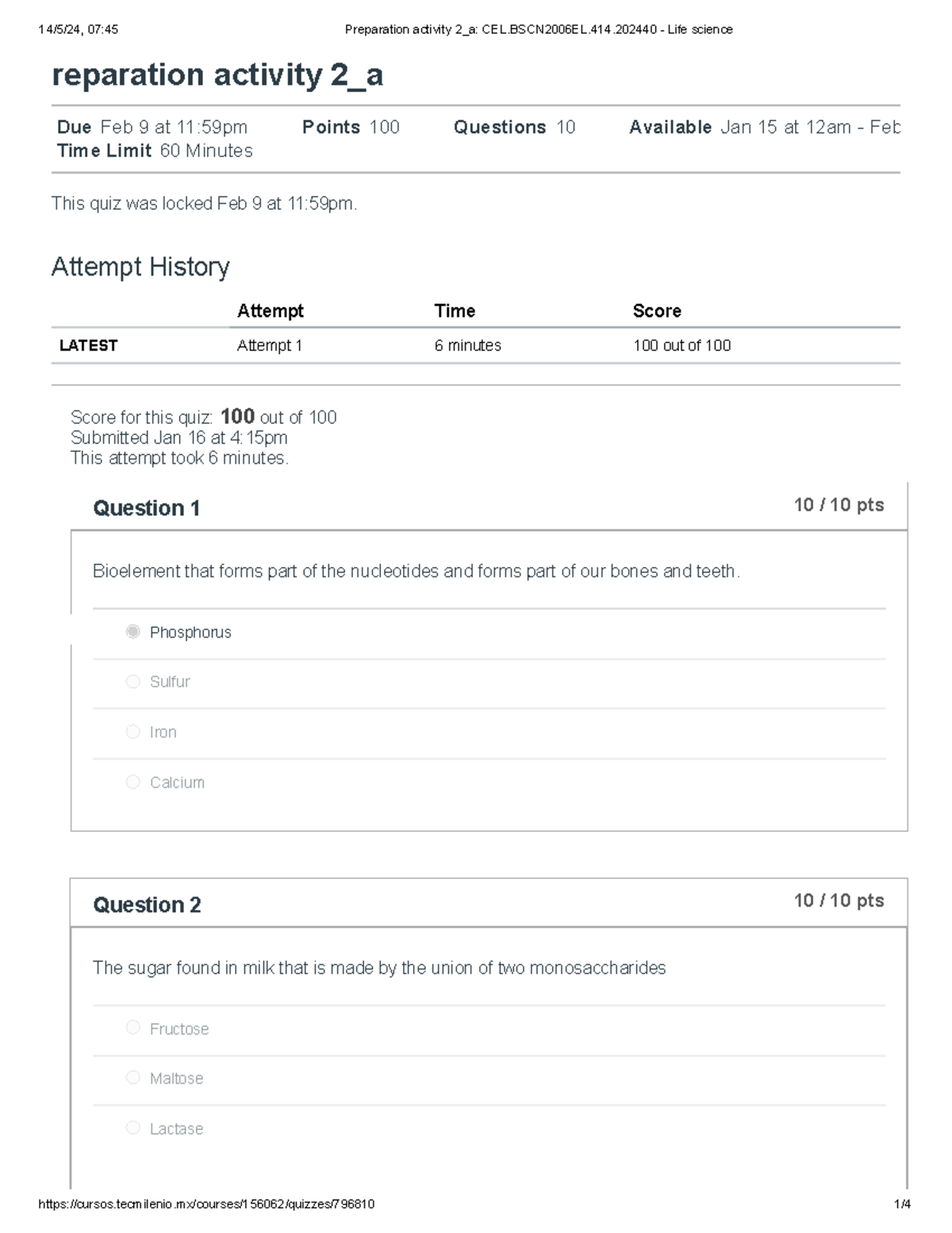 Preparation activity 2 a - reparation activity 2_a Due Feb 9 at 11:59pm ...