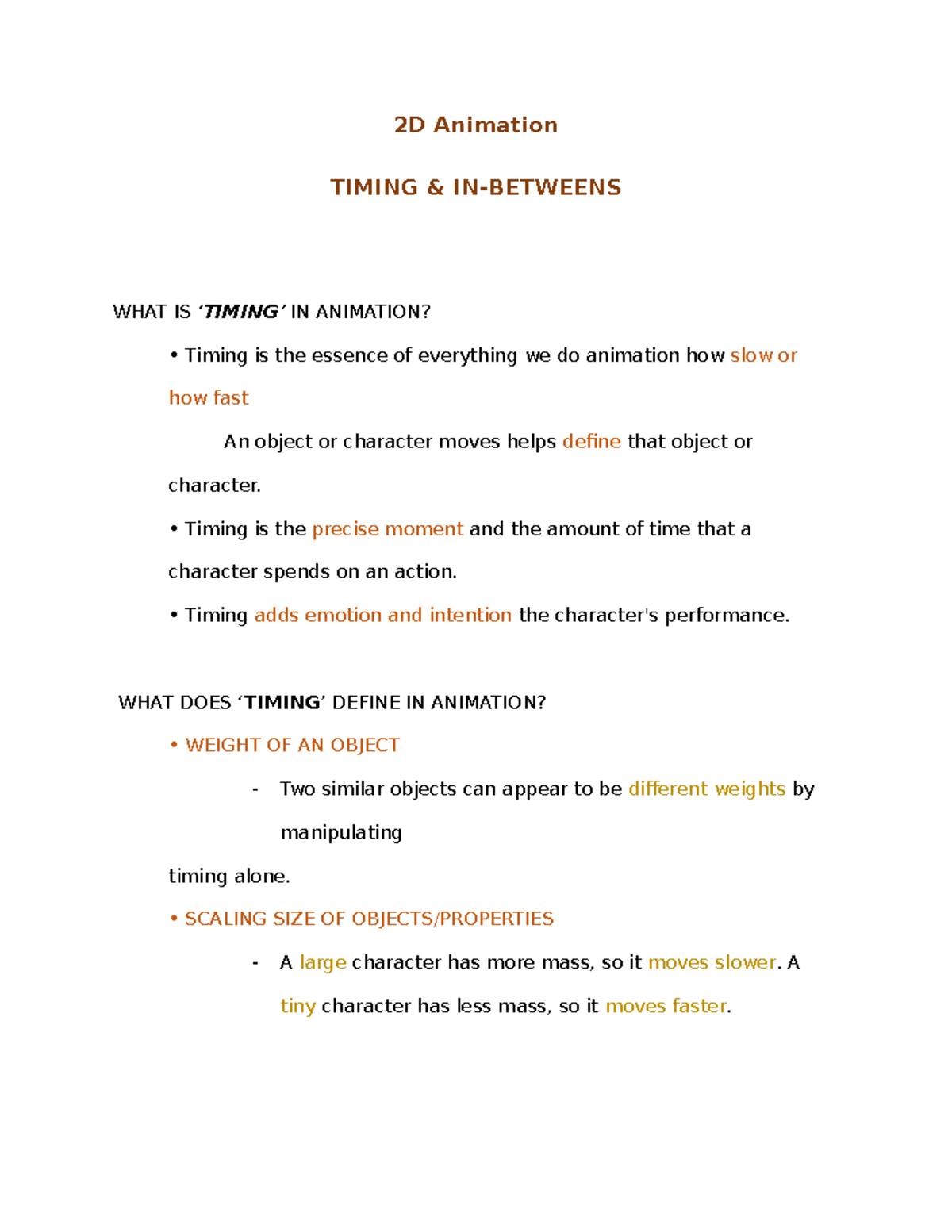 2D Animation Module 4 - AB Multimedia Arts - Studocu