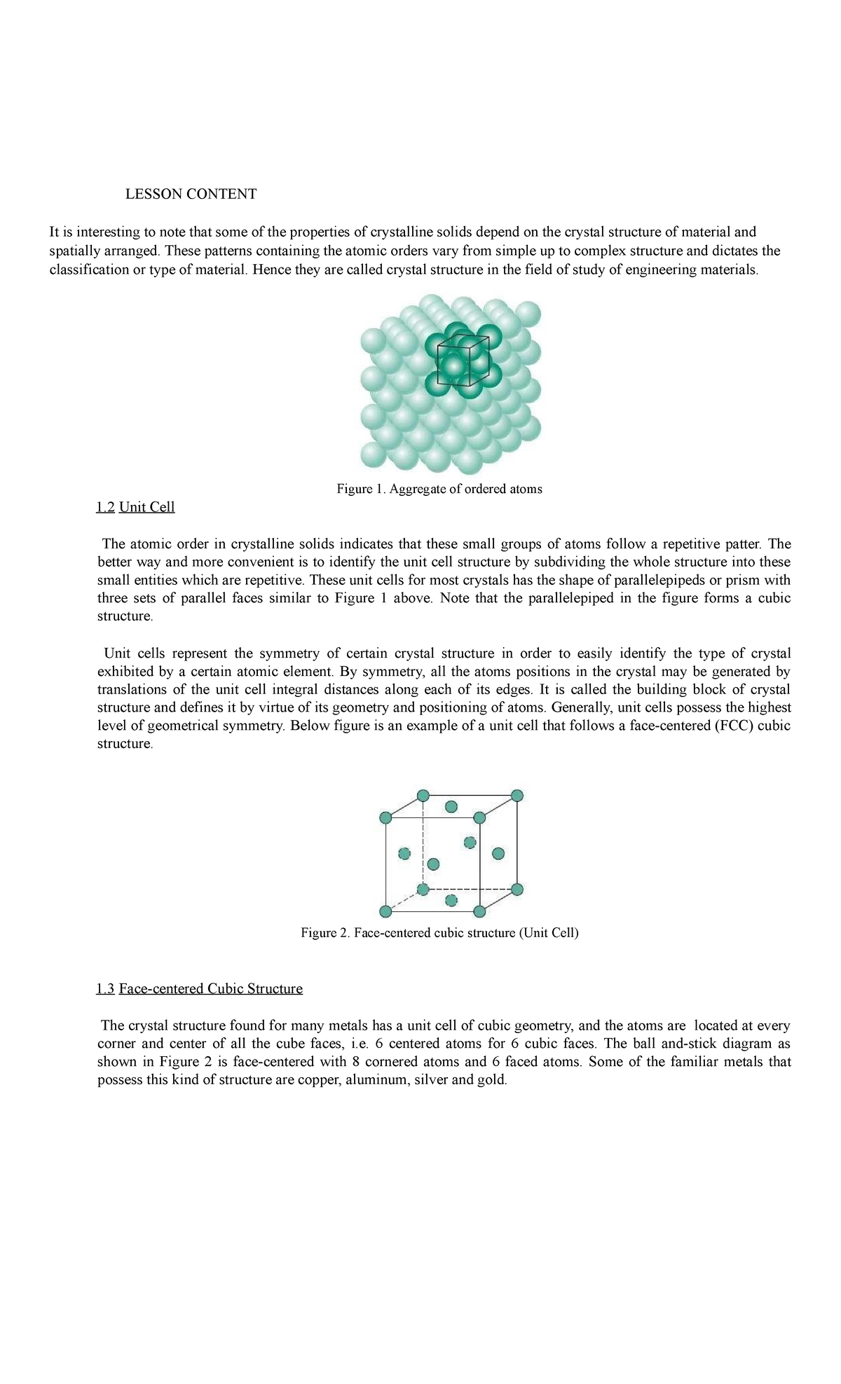 Chemistry - Chapter 3 - The CN tells that each atom has the same number ...