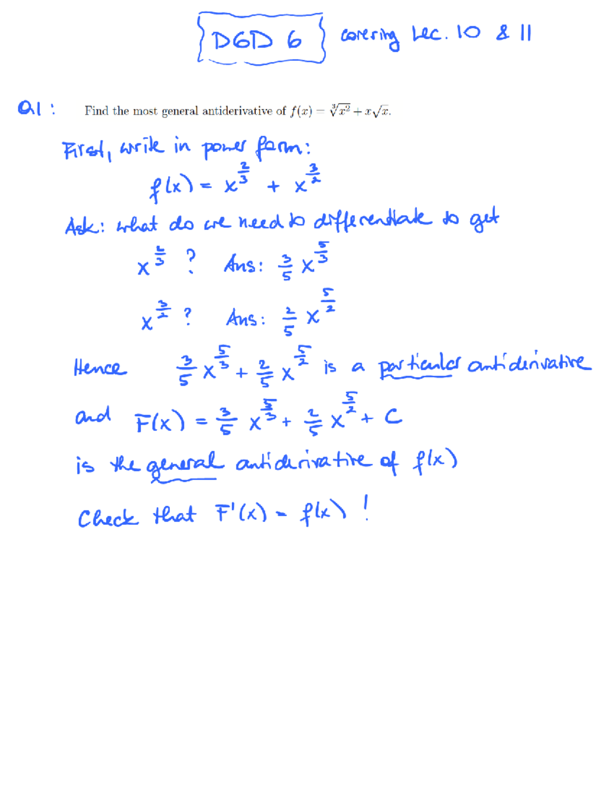 DGD-6-solutions - Discussion group - MAT1341 - Studocu
