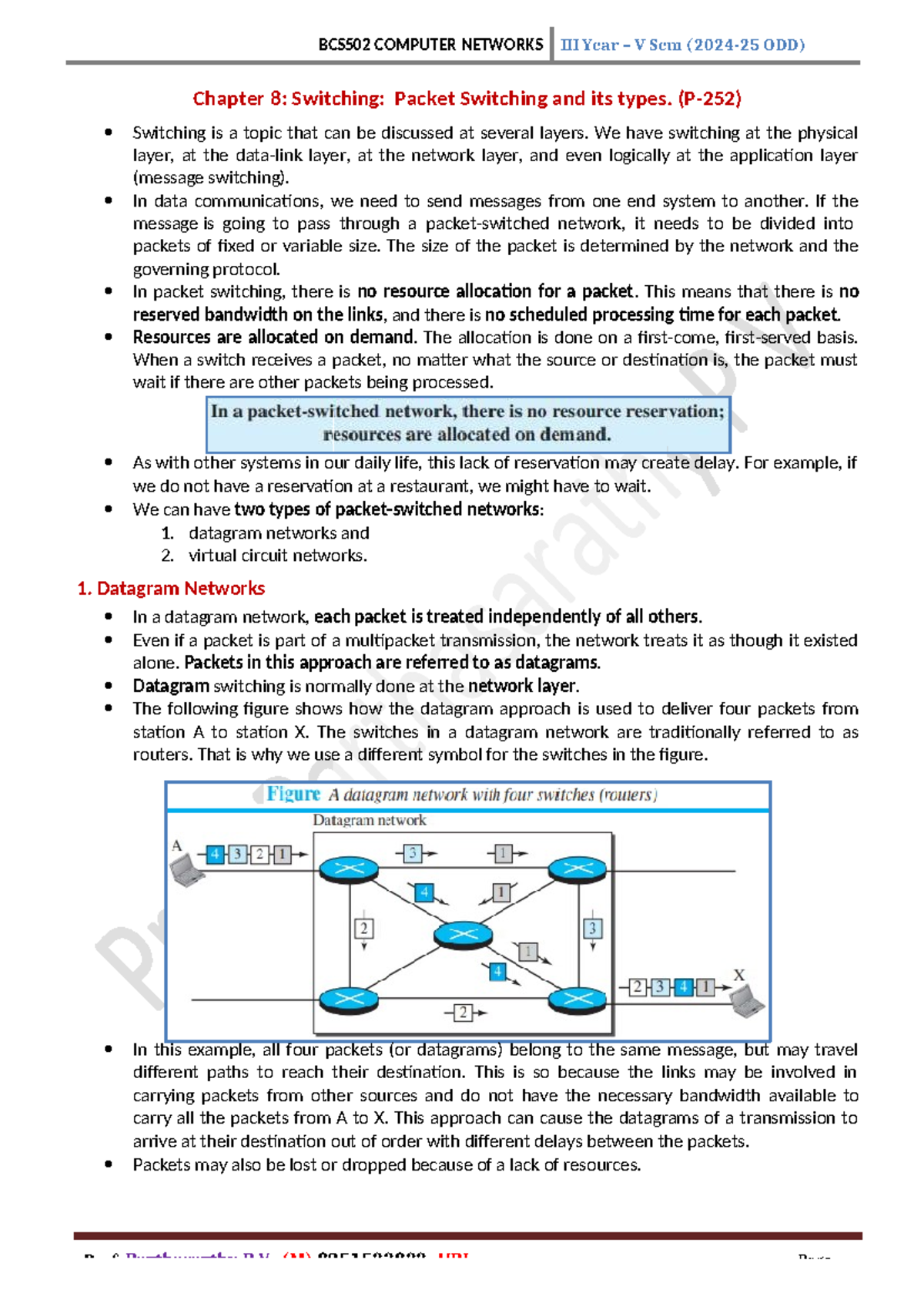 M1 ch8 - ssshhgjhhkhlkkfllfj - BCS502 COMPUTER NETWORKS III Year – V Sem (2024-25 ODD) Chapter 8 ...