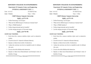 CS8079 HCI Model exam I Ques - EINSTEIN COLLEGE OG ENGINEERING ...