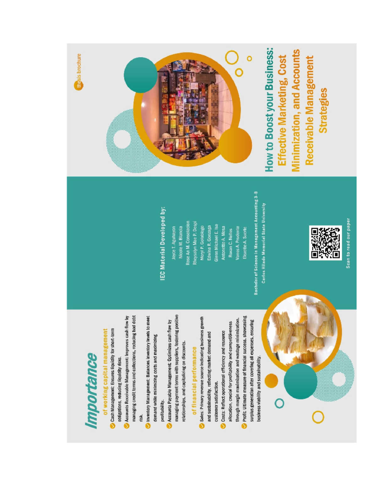 Iec print - financial accounting assignment - thesis brochure ...