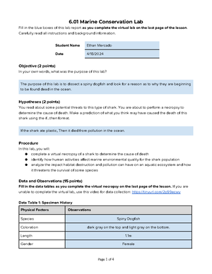 Copy of 5.06 Lab Report Template Rev 2022 - 5 Marine Pollution Lab Fill ...