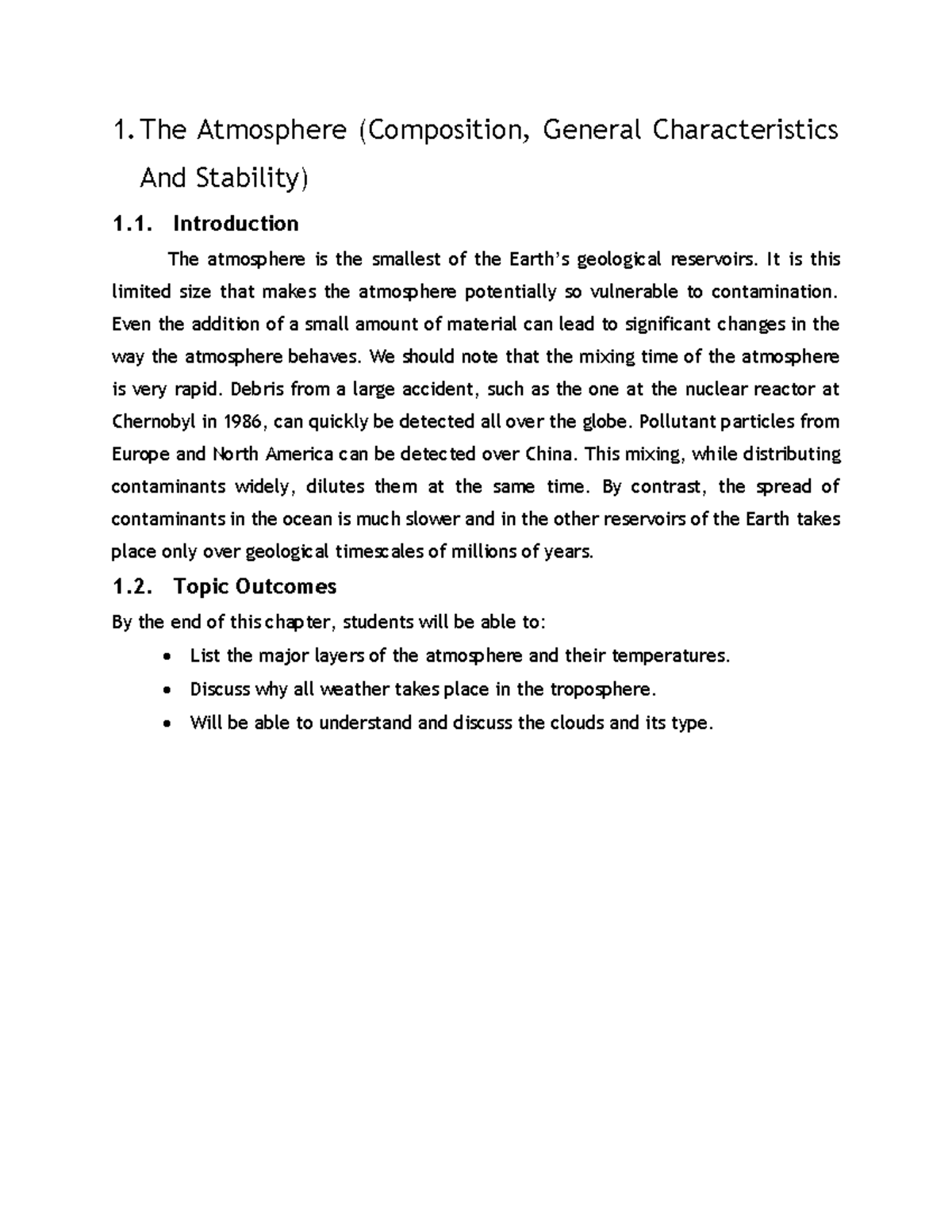 The Atmosphere Solar Radiation and Earths Energy Balance - 1. The ...
