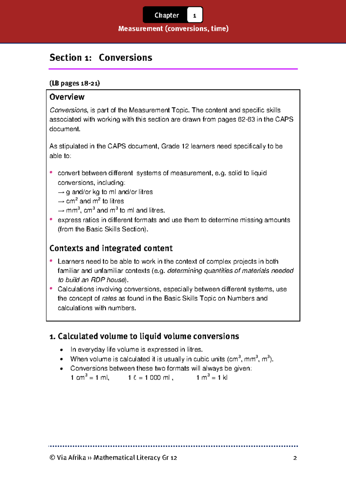 Microsoft Word - Via Afrika Mathematical Literacy Grade 12 Study Guide ... Microsoft Word - Via Afrika Mathematical Literacy Grade 12 Study Guide ...