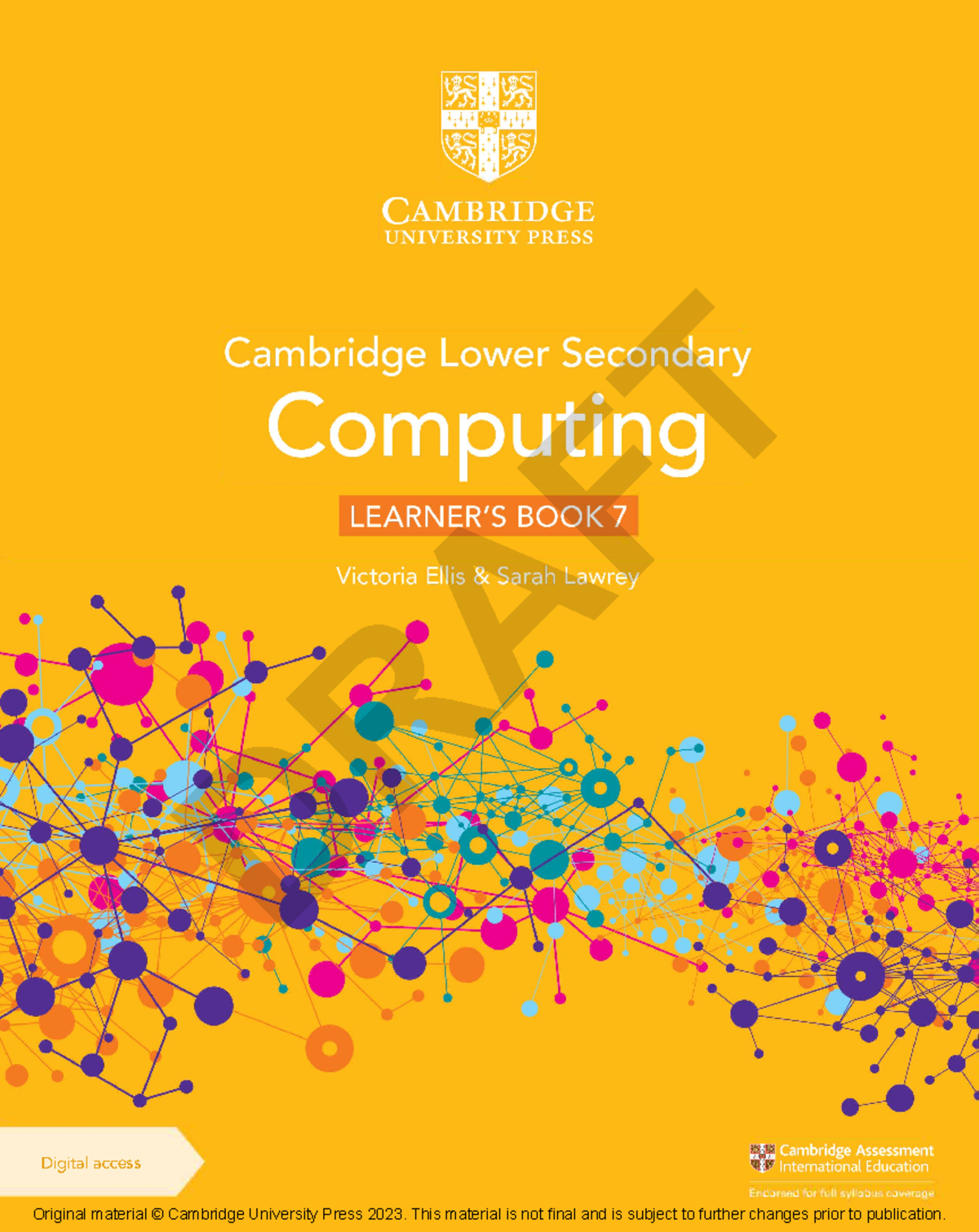 9781009297059 Stage 7 Sample - Digital access ........ ... DRAFT DRAFT ...