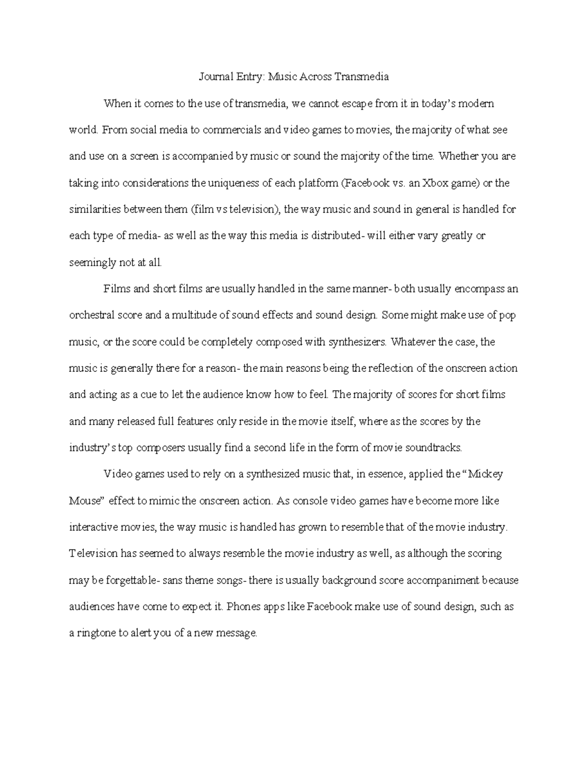 6 1 Grade A Journal Entry Music Across Transmedia When It Comes 6-1-grade-a-journal-entry-music-across-transmedia-when-it-comes