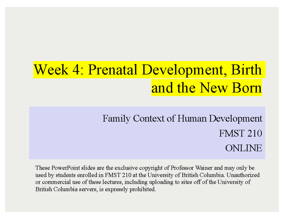 4. Week 4 FMST 210 - Lecture notes 4 - FMST 210 - UBC - Studocu