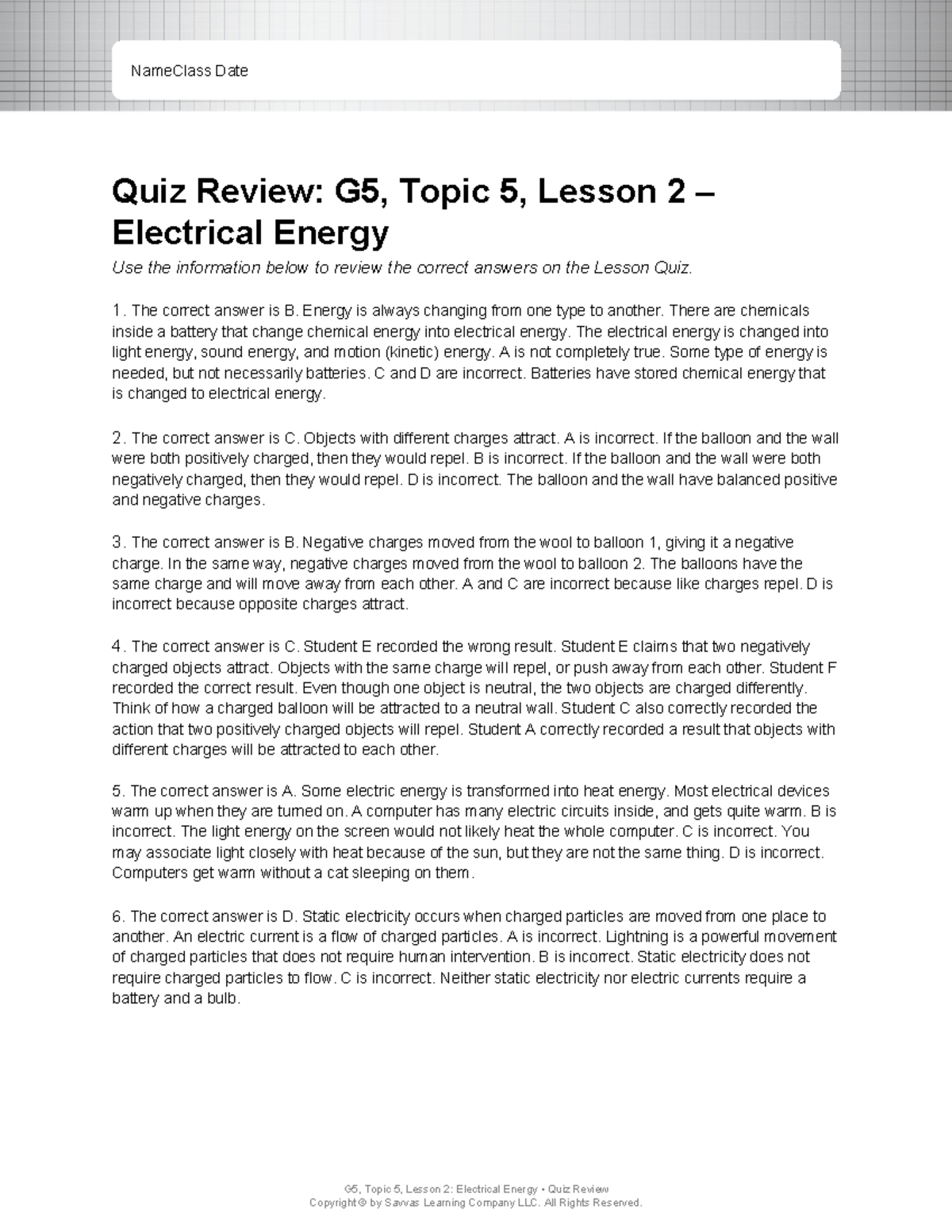 ELS19 05 FL T5 L2 Quiz Review - Quiz Review: G5, Topic 5, Lesson 2 ...