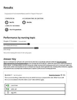 Chap 44 pt 2 Prep U - PrepU quizes - COMPLETED IN 12m 38s AVG./MEDIAN ...