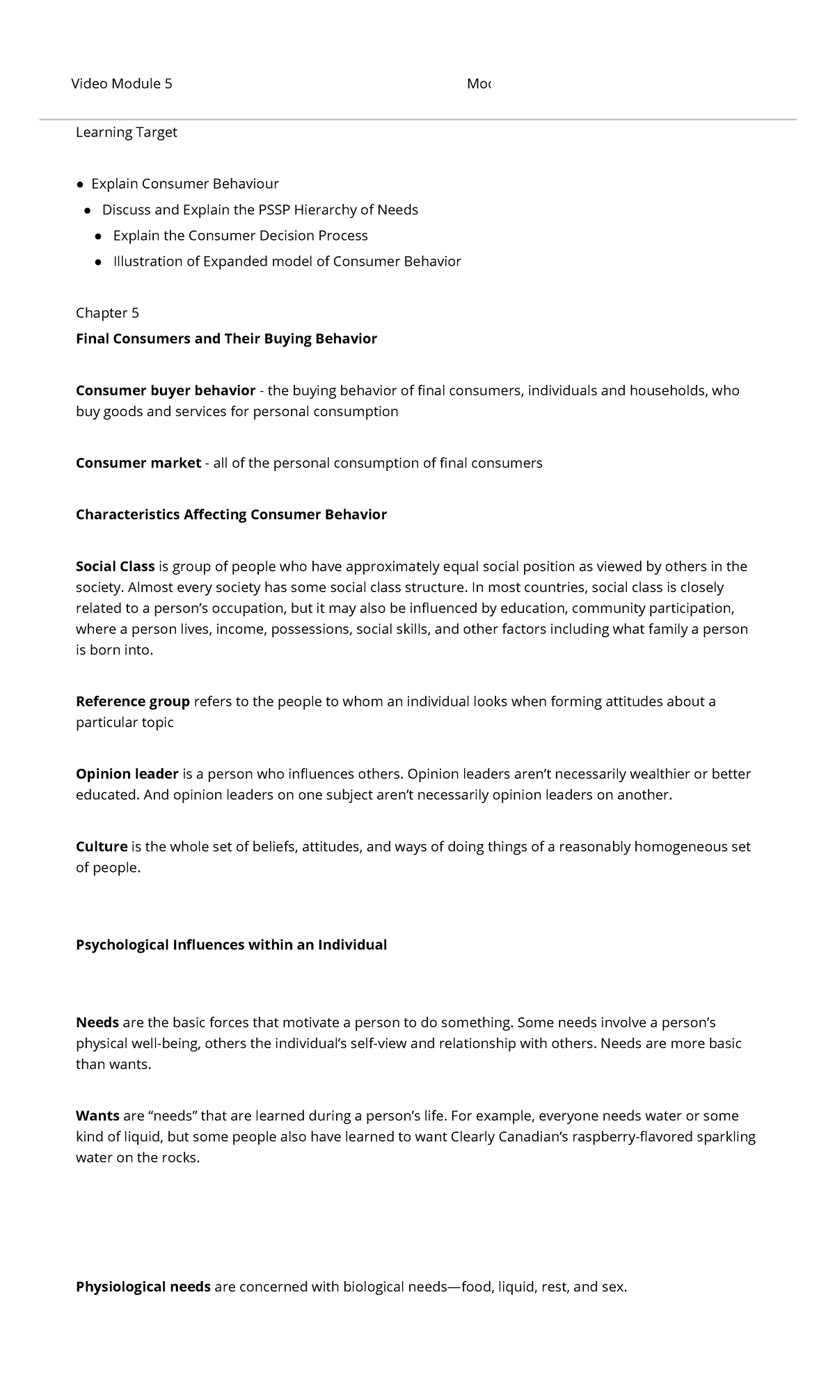 Module 5activities for business statistics - Video Module 5 Mod ...
