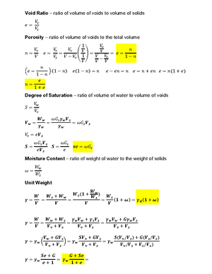 Classwork number 2 - Soil Mechanics - Mapúa - Studocu