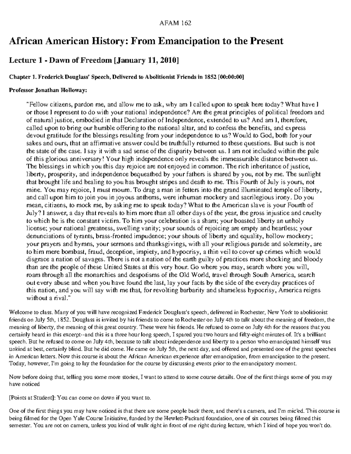 Dawn of freedom lecture 1 - lecture 12 - depression and double v ...