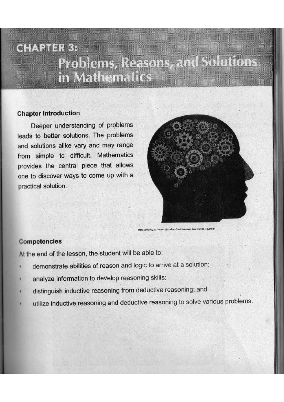 Additional Reference Problems, Reasons, AND Solutions IN Mathematics ...