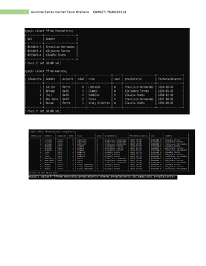 Trigger y otros de mysql - Unidad 12. Triggers, procedimientos y ...