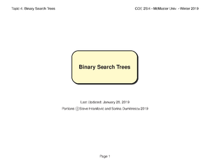 Topic 1 - Algorithm Analysis - Algorithm Analysis Last Updated: January ...