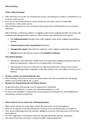 Cyber Security Organizer - Studocu