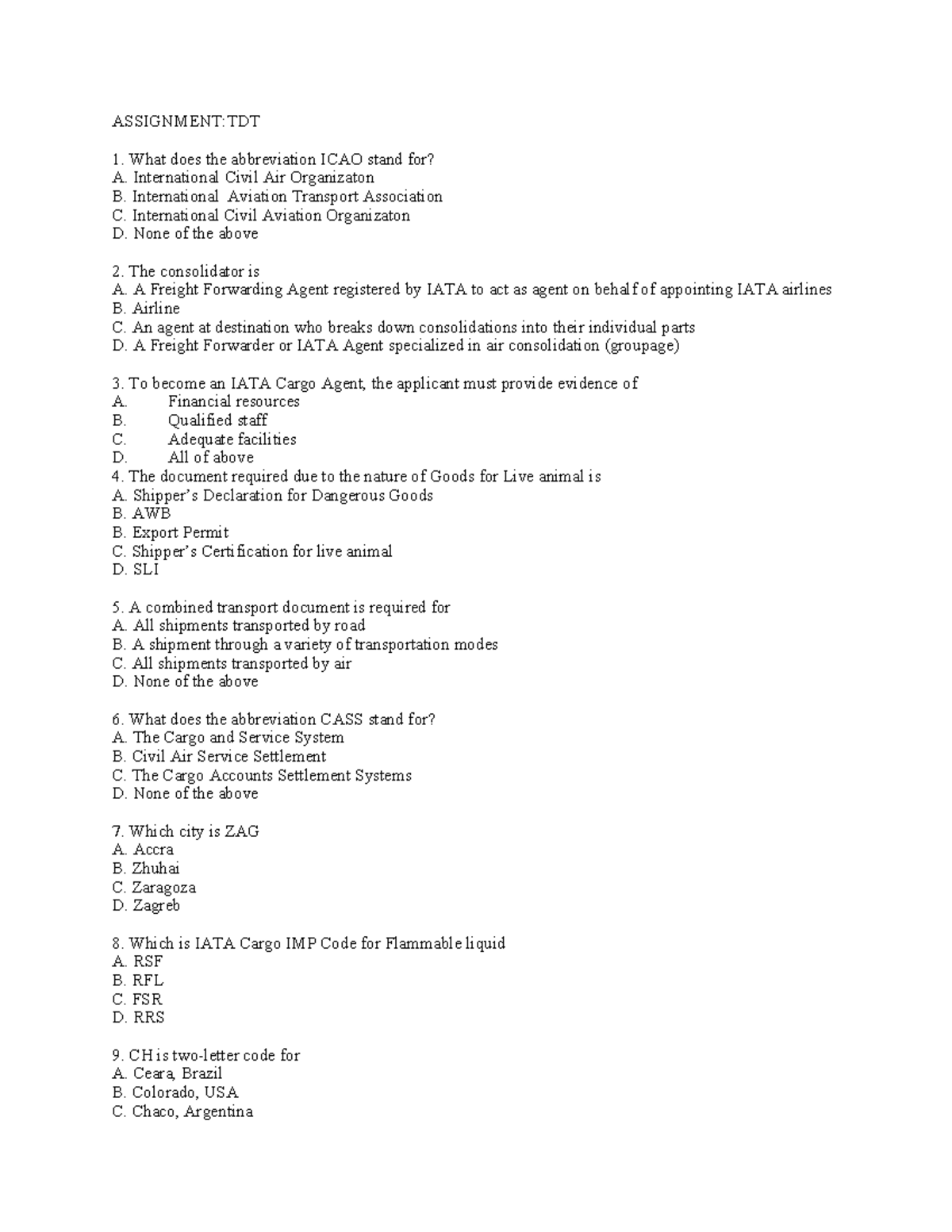 Trac-nghiem-Q - ôn tập kỹ năng THCM - ASSIGNMENT:TDT What does the ...