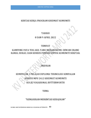 Folio MATH ( Transformasi ) SEM 3 - Kolej Vokasional Temerloh Kampung ...