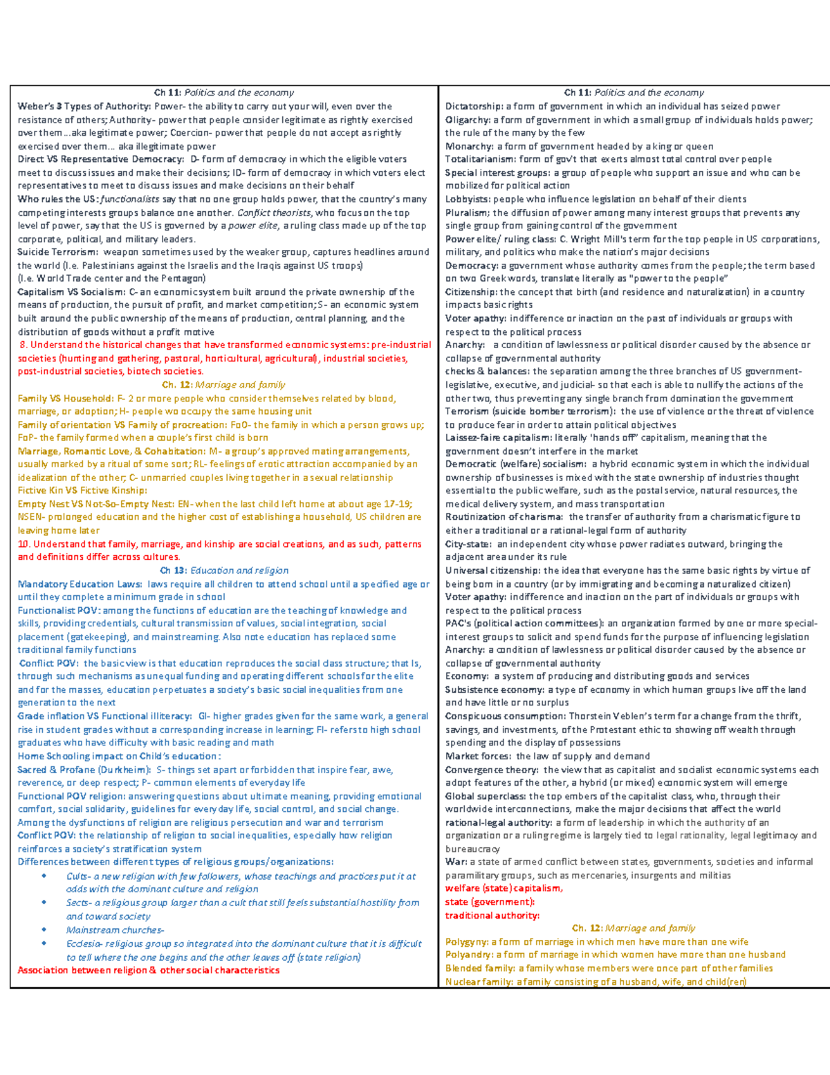 Intro to Soci- Final Exam SG - Warning: TT: undefined function: 32 Warning: TT: undefined ...