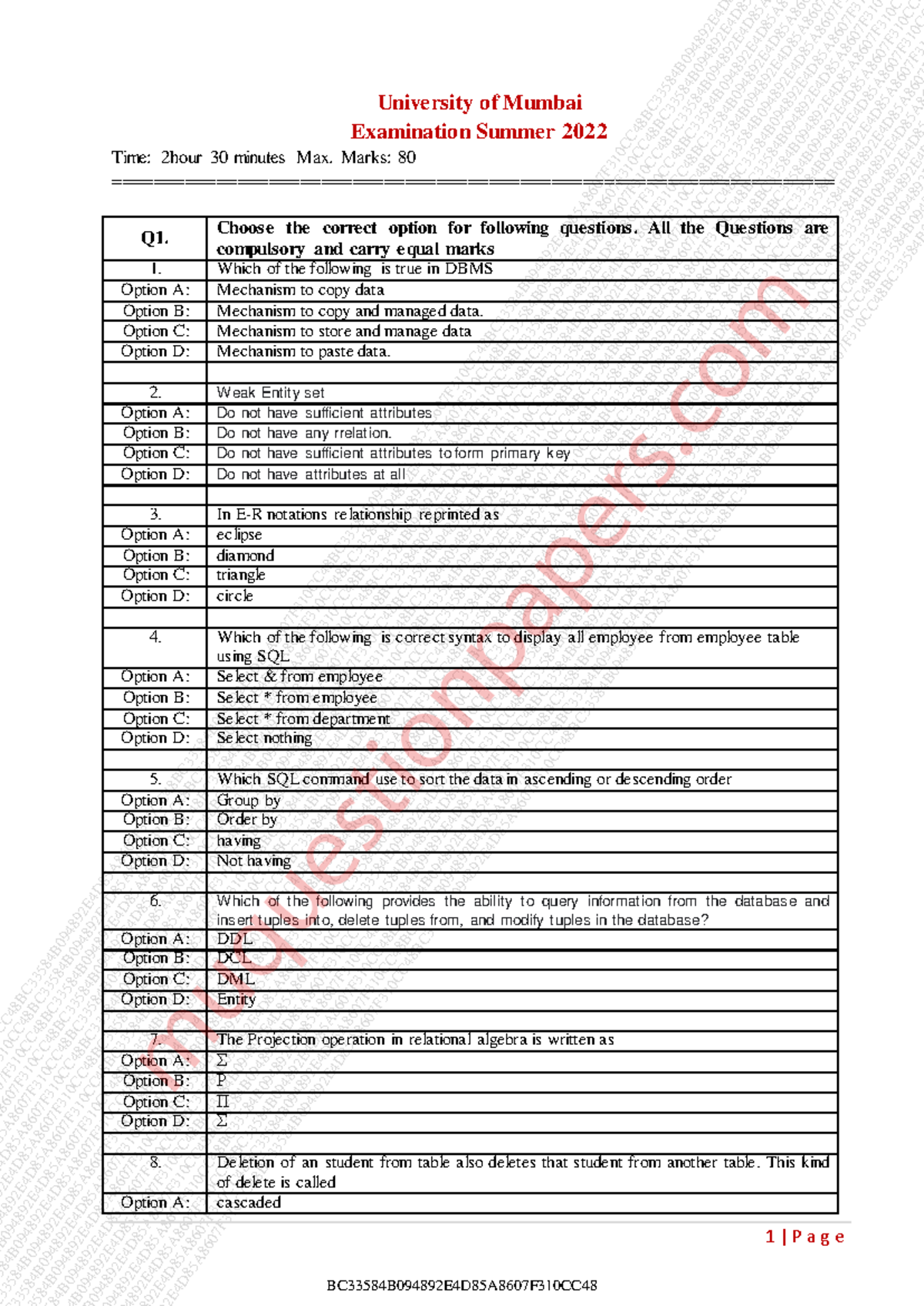 Be information-technology semester-3 2022 may database-management-systemrev-2019 c-scheme - 1 ...