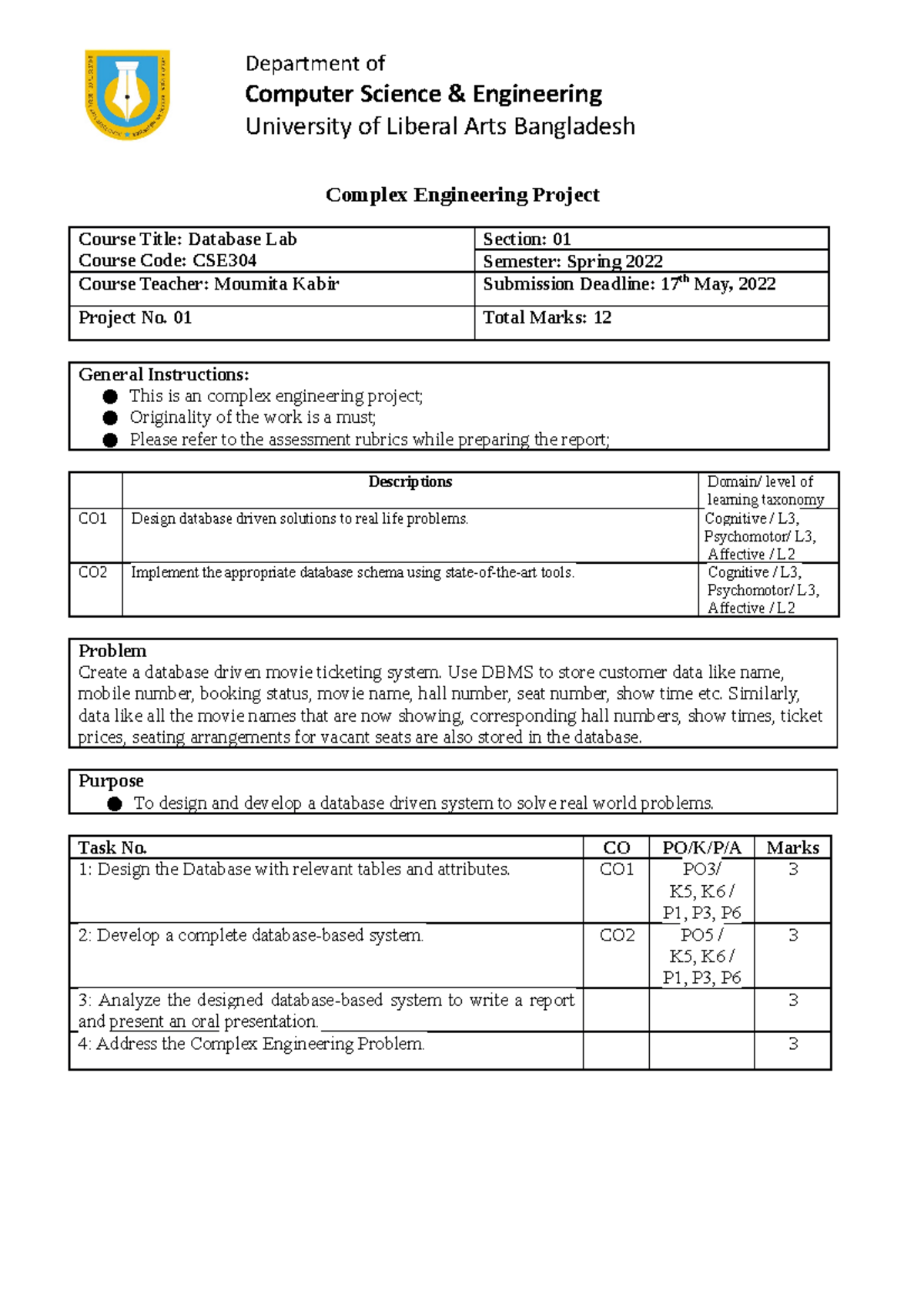 CSE304 - Complex Engineering Project - MK - Department of Computer ...