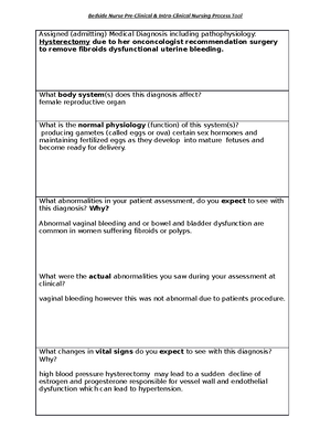 Nursing Care Plan about Gastroenteritis - Patient’s Name: Harper ...