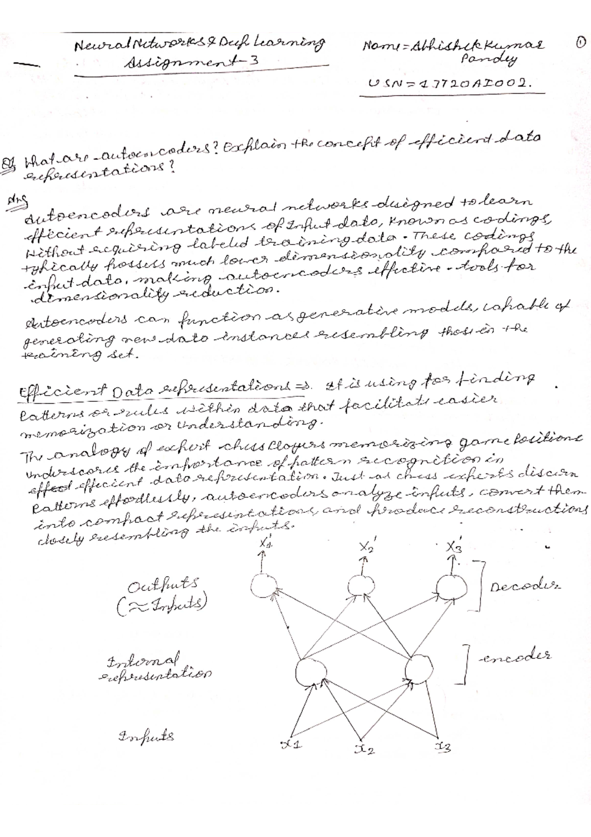 NN 3rd assignment - Neural Networks and Deep Learning - Studocu