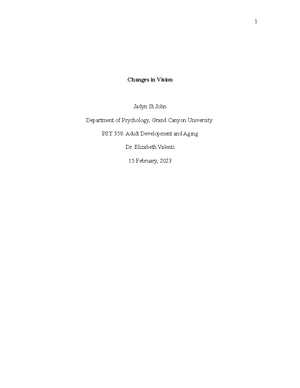 Informed Consent Form - Grand Canyon University Informed Consent and ...