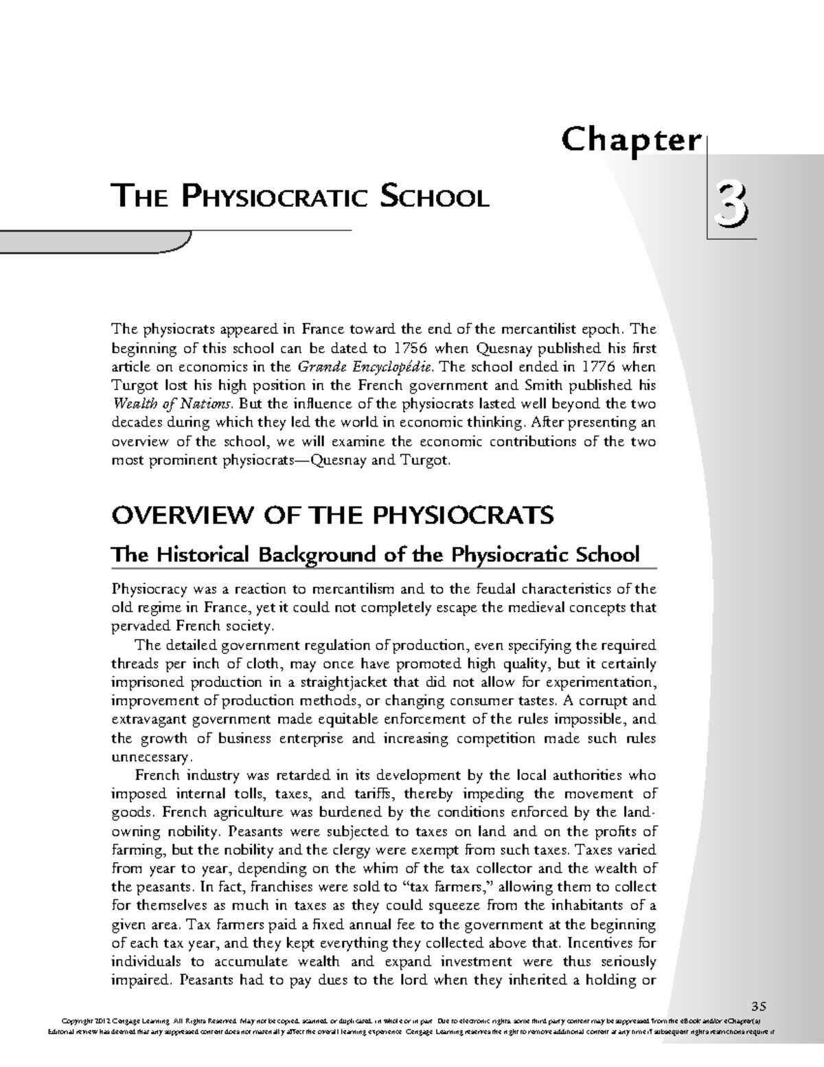 The Evolution of Economic Thought, 8th ed - Chapter 33 T HE P ...