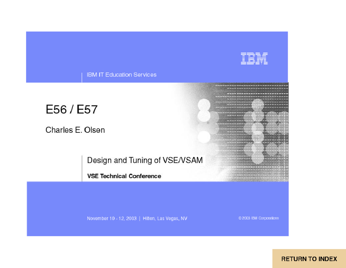 VSE VSAM Data Organization ( PDFDrive ) - RETURN TO INDEX Design and ...