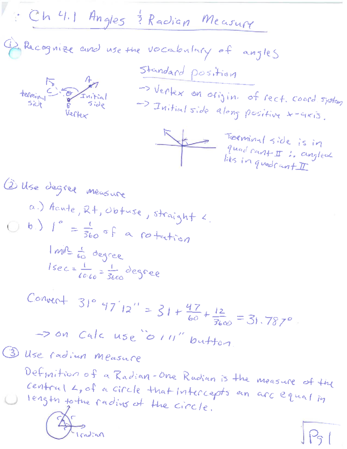 2021 Chapter 4 Part 1 Notes 1 - Algebre - Studocu