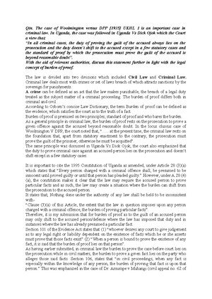 Exhibit - Police Form 17A - Criminal law - Studocu