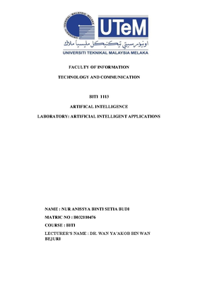 Contoh Thesis Ute M - FINAL REPORT INTERNSHIP - UNIVERSITI TEKNIKAL ...