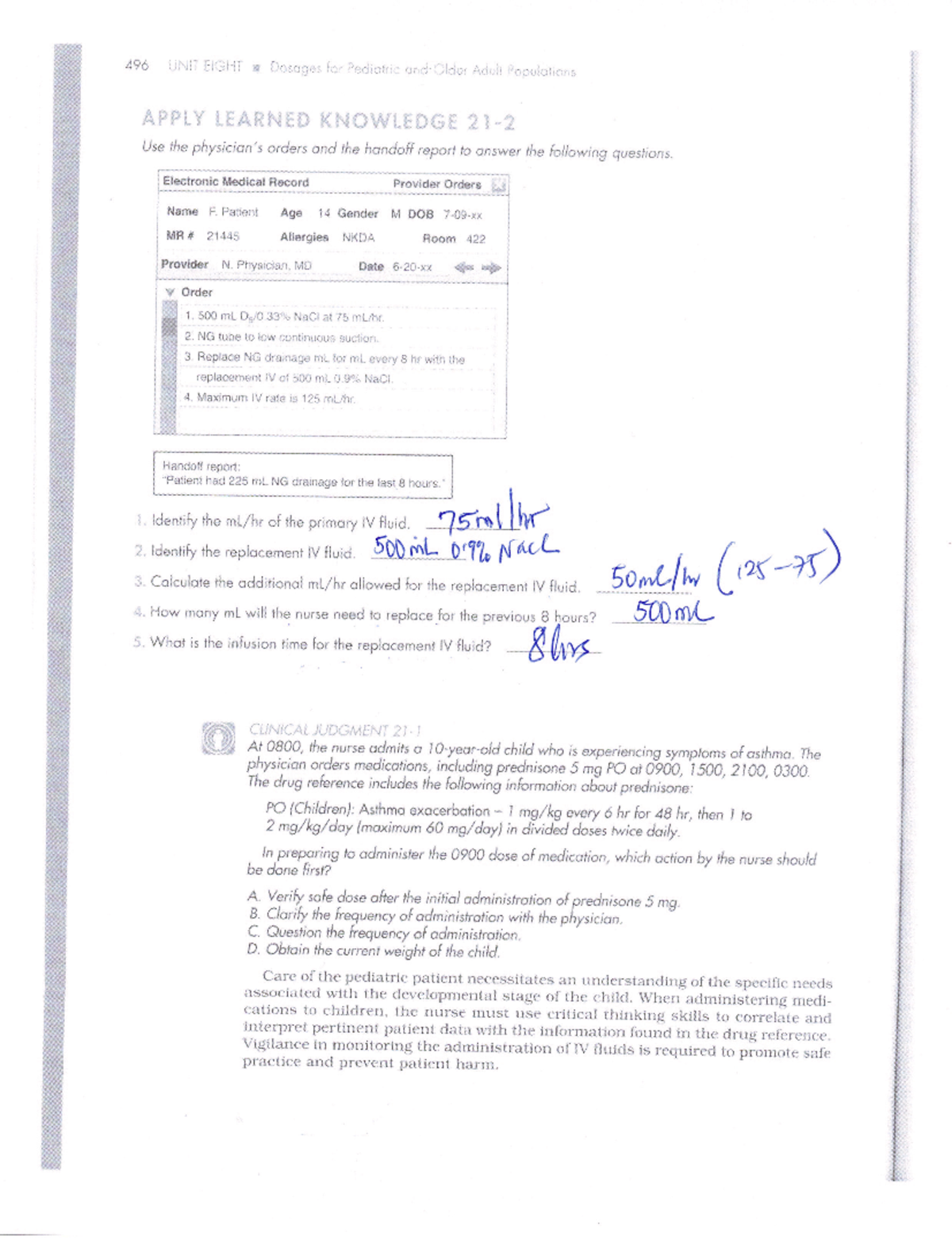 Module 3: Nursing Drug Dosage calculation - NURS 2205 - Studocu